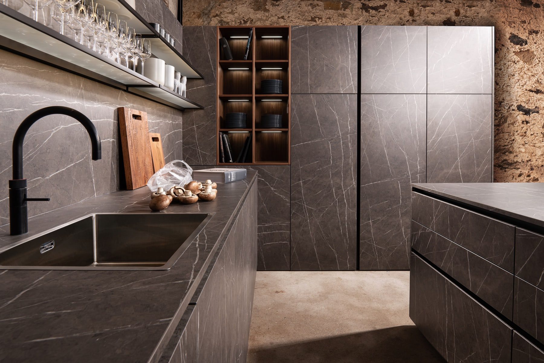 Ceramic & Stone Kitchens | Portfolio Kitchens